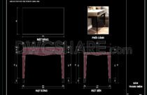 425. Download Free CAD Blocks – Public Toilet and Washroom Details