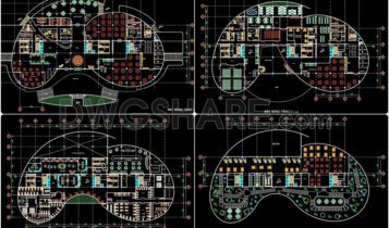 Includes an AutoCAD library with a compilation of drawings for hotel design