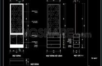561. Free Download – Modern Rooftop Garden CAD Drawing