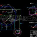 23. Download free AutoCAD DWG pump installation drawings for circular ...