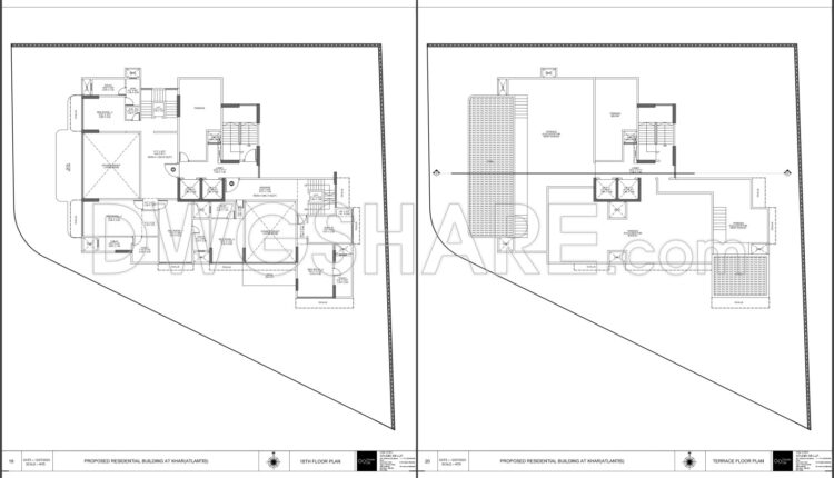 291 Free Download Architectural Floor Plans Proposed Residential