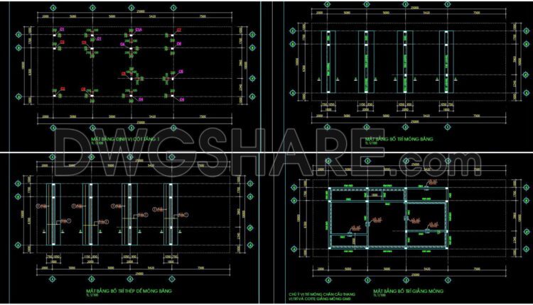 328. Free Download of Structural CAD Drawings for 10m x 25m Reinforced ...