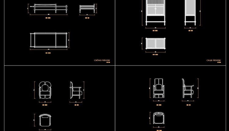 365. 354. Free CAD Drawing Modern Chair Design (1) - Free Cad Blocks ...