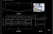 125. Free download of CAD section drawings of residential interior spaces
