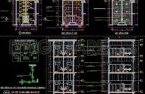 335. Detailed Generator Room CAD Drawing (Floor Plan, Sections) Free ...