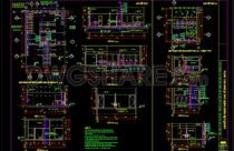 168. Detailed Restaurant Kitchen CAD Drawings - Free Download