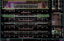 65. Download Free Lanes Carriageway Cross Section CAD Template DWG