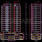 48. Free Download Complete 16-Storey Residential Building Architectural ...