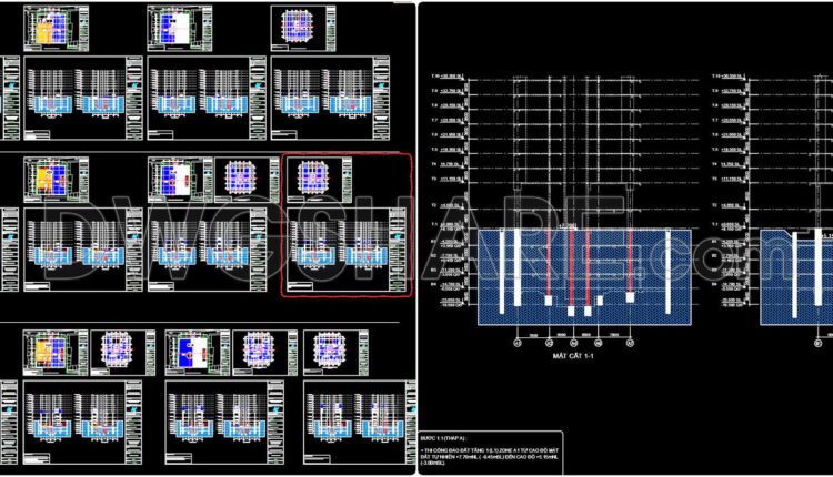 51. Free CAD Drawings – Basement & Superstructure Construction Method ...