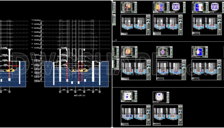 51. Free CAD Drawings – Basement & Superstructure Construction Method ...