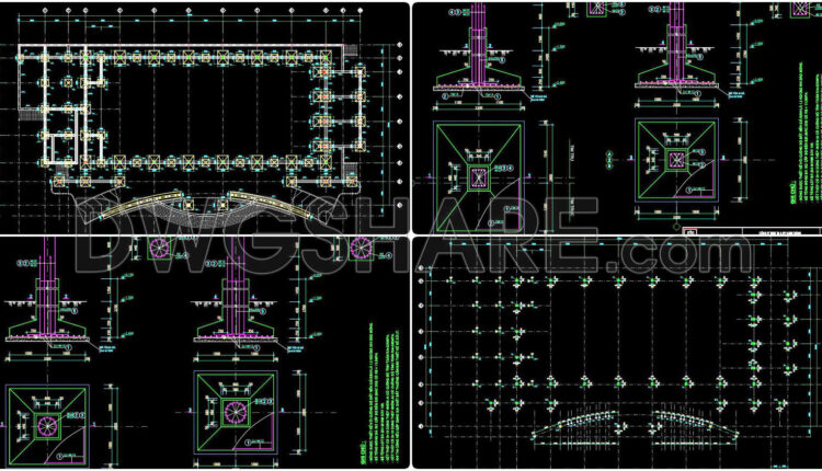 58. Download Architectural And Structural Drawings Of A 2,800m2 Wedding ...