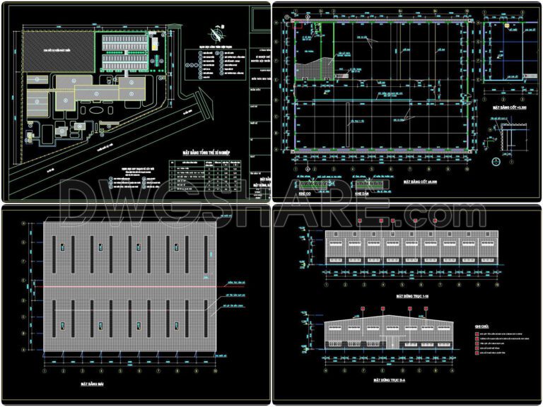 59. Download Architectural CAD Drawings of Tobacco Processing Factory ...