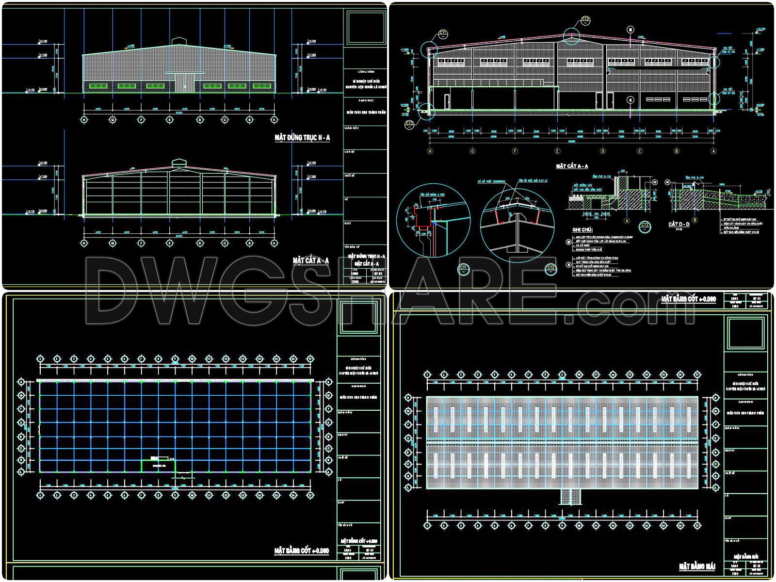 59. Download Architectural Cad Drawings Of Tobacco Processing Factory ...