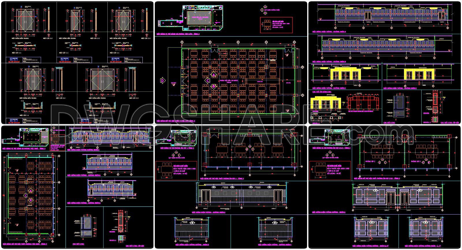 60. Download full 2250m2 restaurant design – architecture, structure ...