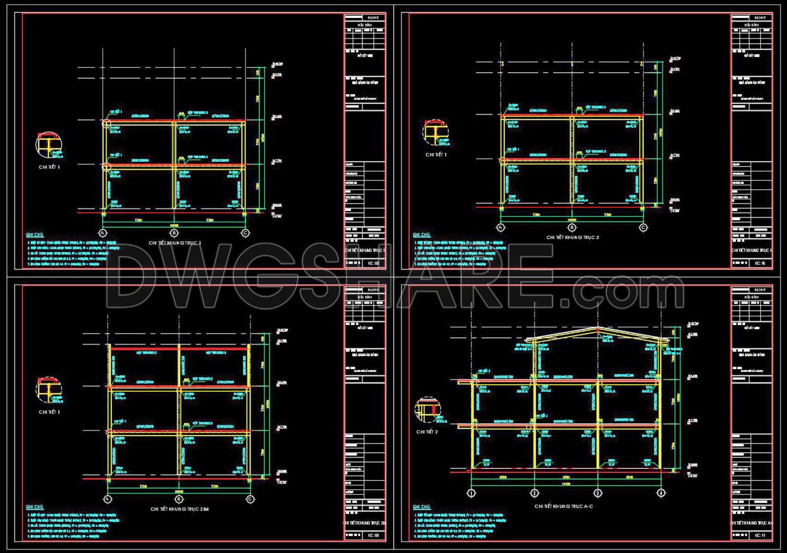 61. Free Download of 3-Story Seafood Restaurant Architectural and ...
