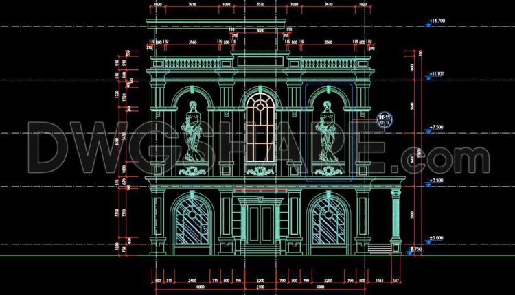 62. Download 3-story Karaoke Building Architectural Design Drawings (5 ...