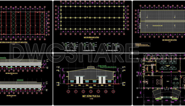 62. Download Architectural Cad Drawings Of Manufacturing Factory Design ...