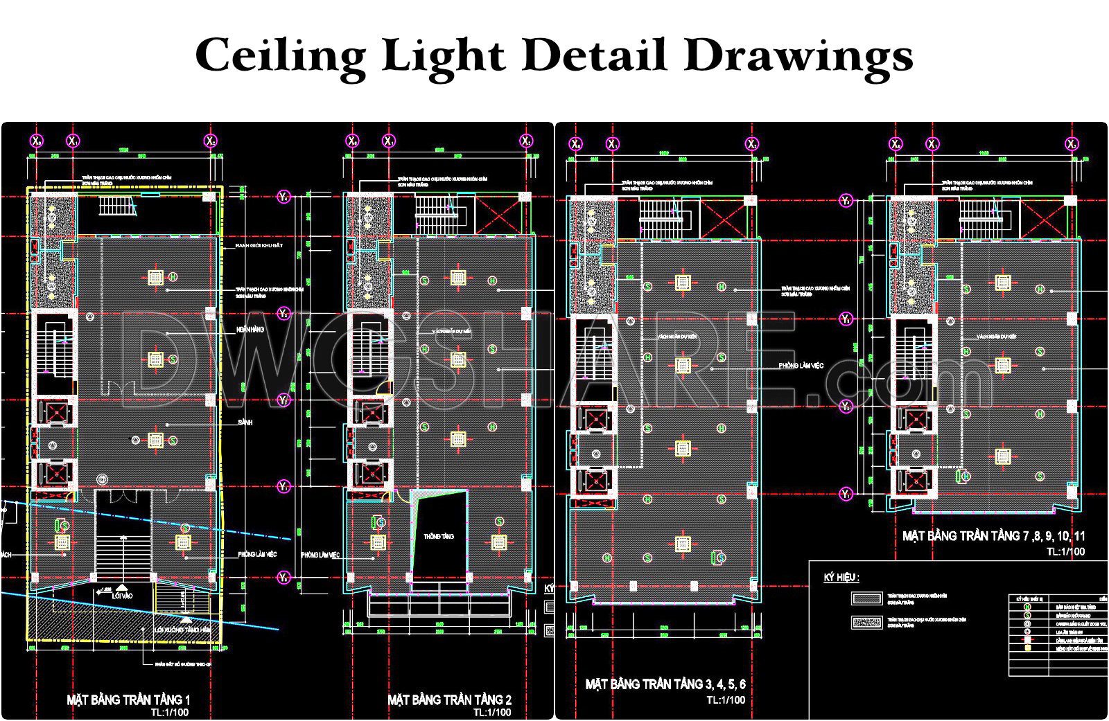 40. Download Architectural Drawings of Viet My 9-Story Hospital AutoCAD DWG