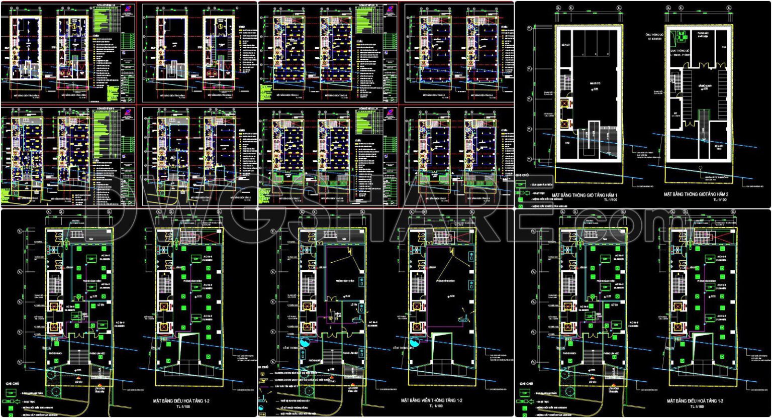 70. Free Download of Fire Protection System Drawings for a 12-Story ...