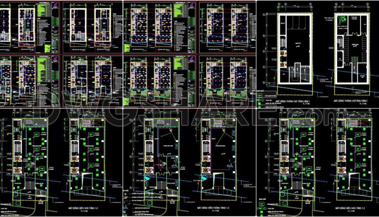 70. Download Full 12-story Office Building Design Cad Drawings ...
