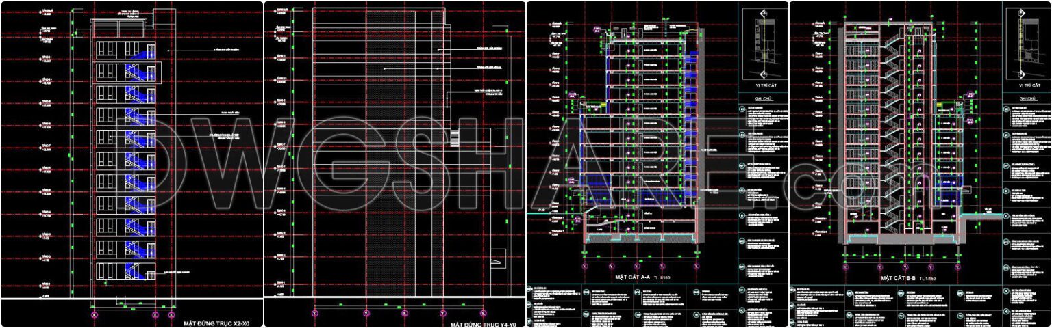 70. Free Download of Fire Protection System Drawings for a 12-Story ...