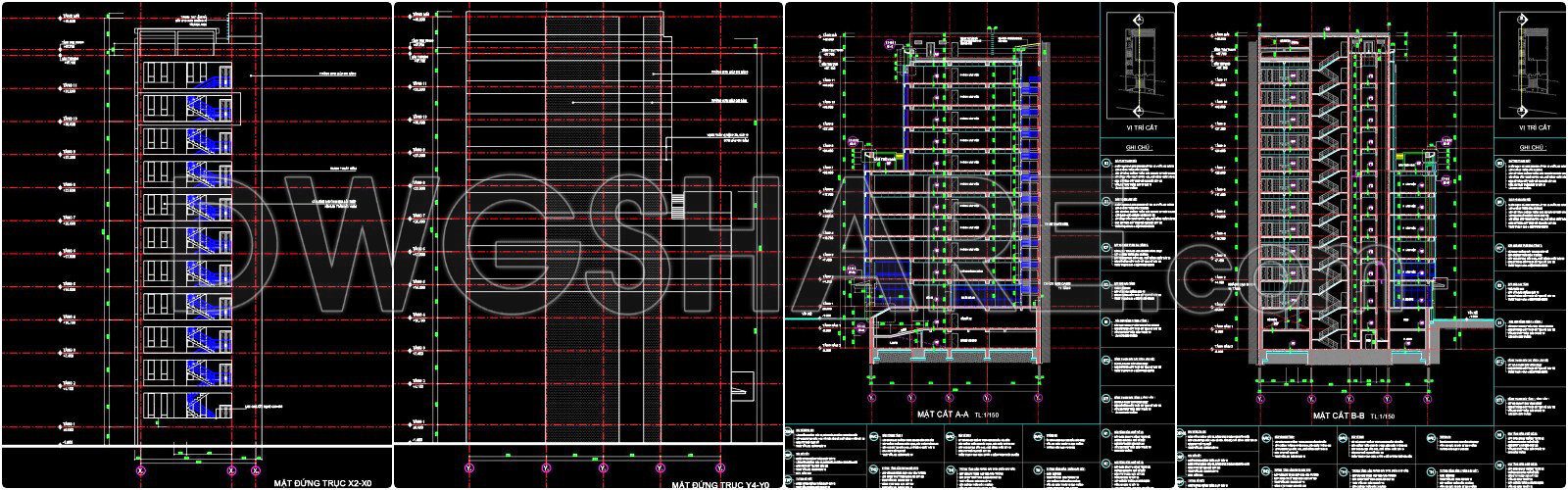 70. Free Download of Fire Protection System Drawings for a 12-Story ...
