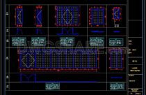 130. Free Download – CAD Shop Drawing of Bedside Table