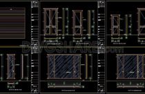 738. Download Free DWG CAD Details of Doors and Windows