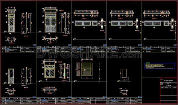 91. Free Download of CAD Drawings for Rotary Drilling Rig