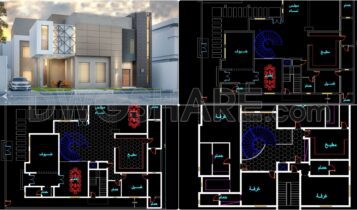 242. Residential Kitchen Cabinet Construction Drawings – Free CAD File