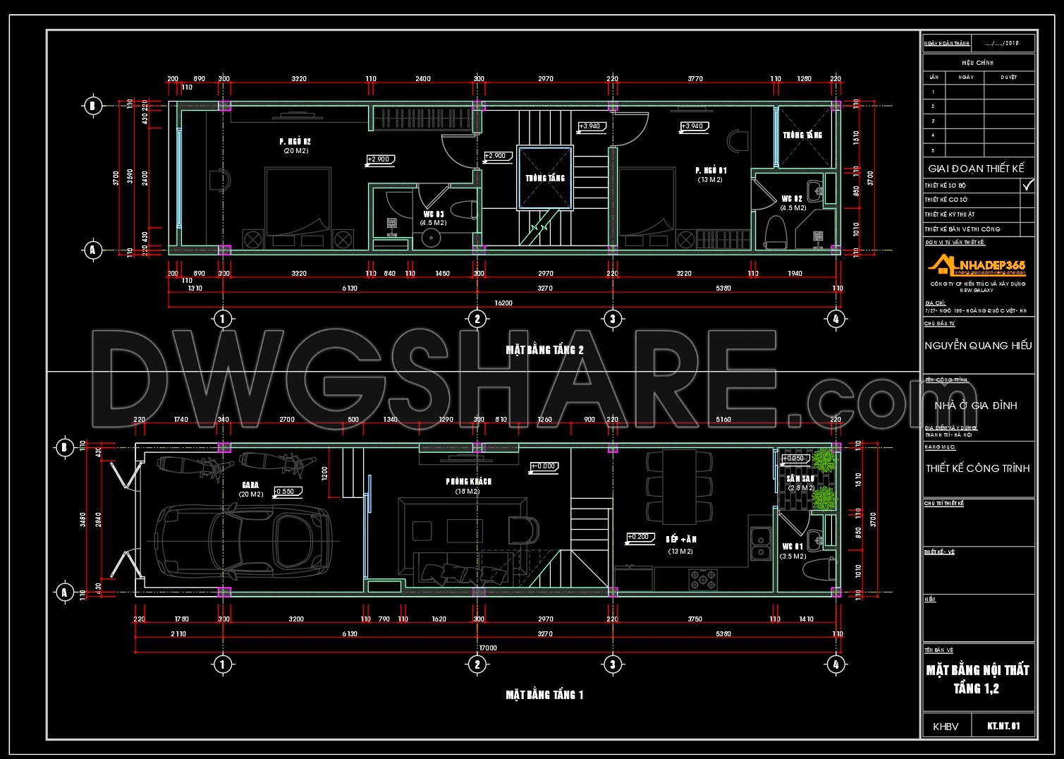 793. Free Download – Modern 3-Storey and Rooftop Townhouse Interior ...