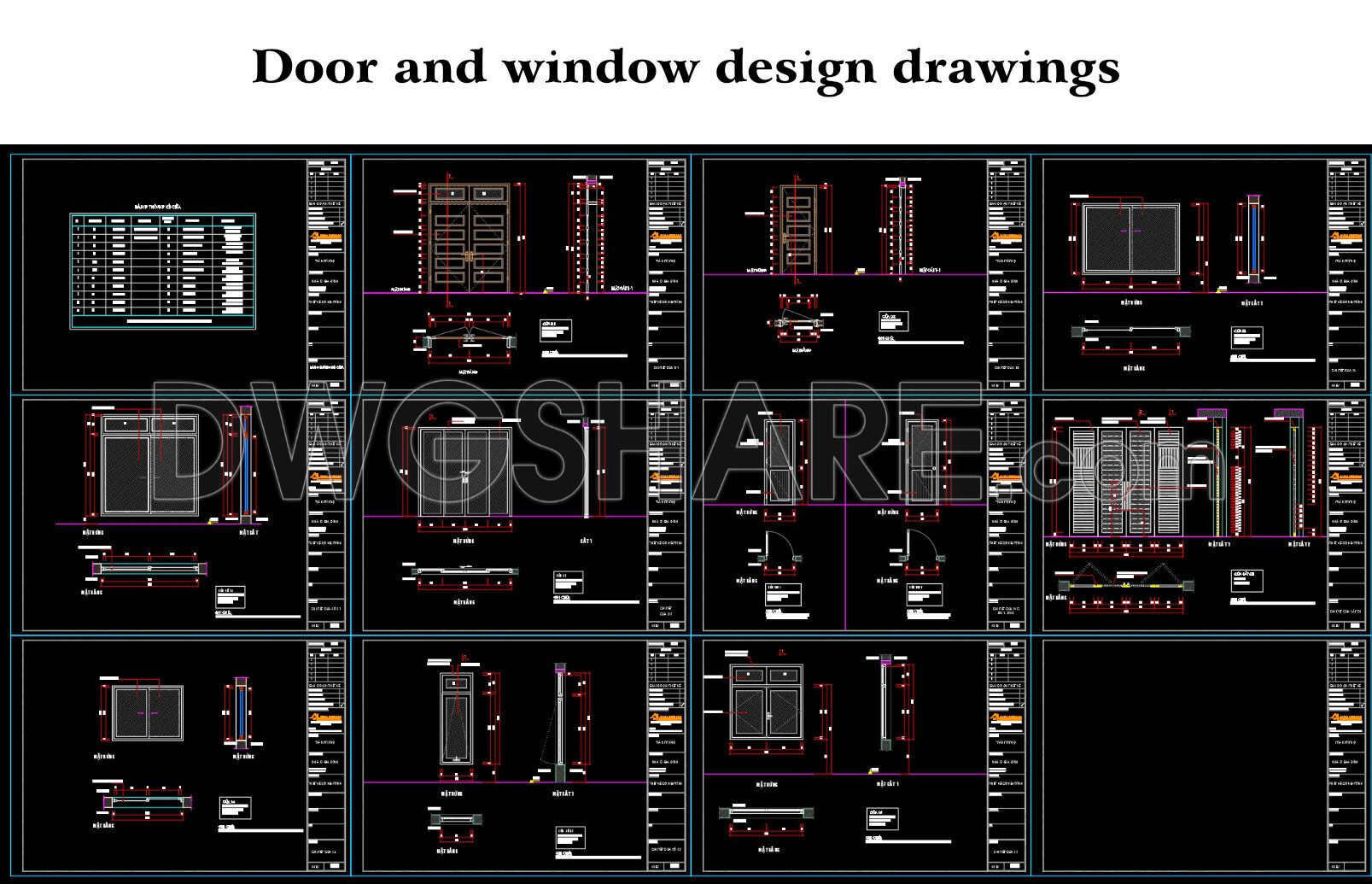 794. Free Download 3-Story Townhouse CAD Drawings – Floor Plan and ...
