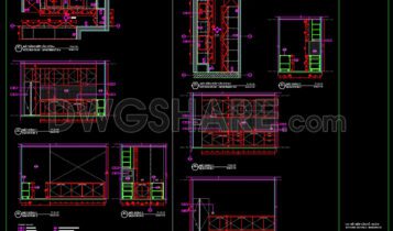 624. Free Download Standard Column & Footing Reinforcement CAD Template