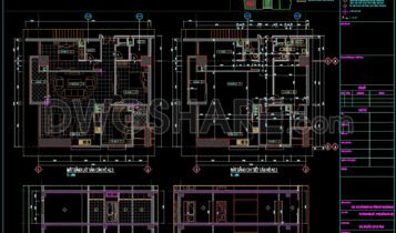 181.Apartment Plan AutoCAD File Free Download