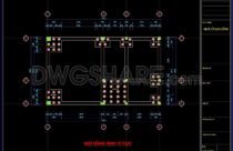 606. Free Download Structural CAD Template DWG for Biodigester System