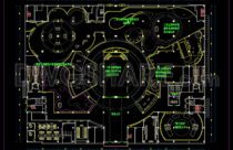 16. Free CAD Drawing Download – Circular Layout Museum
