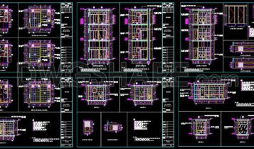 50. Free Download Architectural CAD Drawing of Radial Office Layout ...