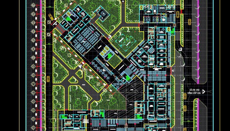 43. Free Download Single-Story Hospital Architectural CAD AutoCAD DWG ...