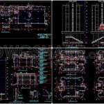 47. Free Download – Architectural Cad Floor Plans Of An Administrative ...