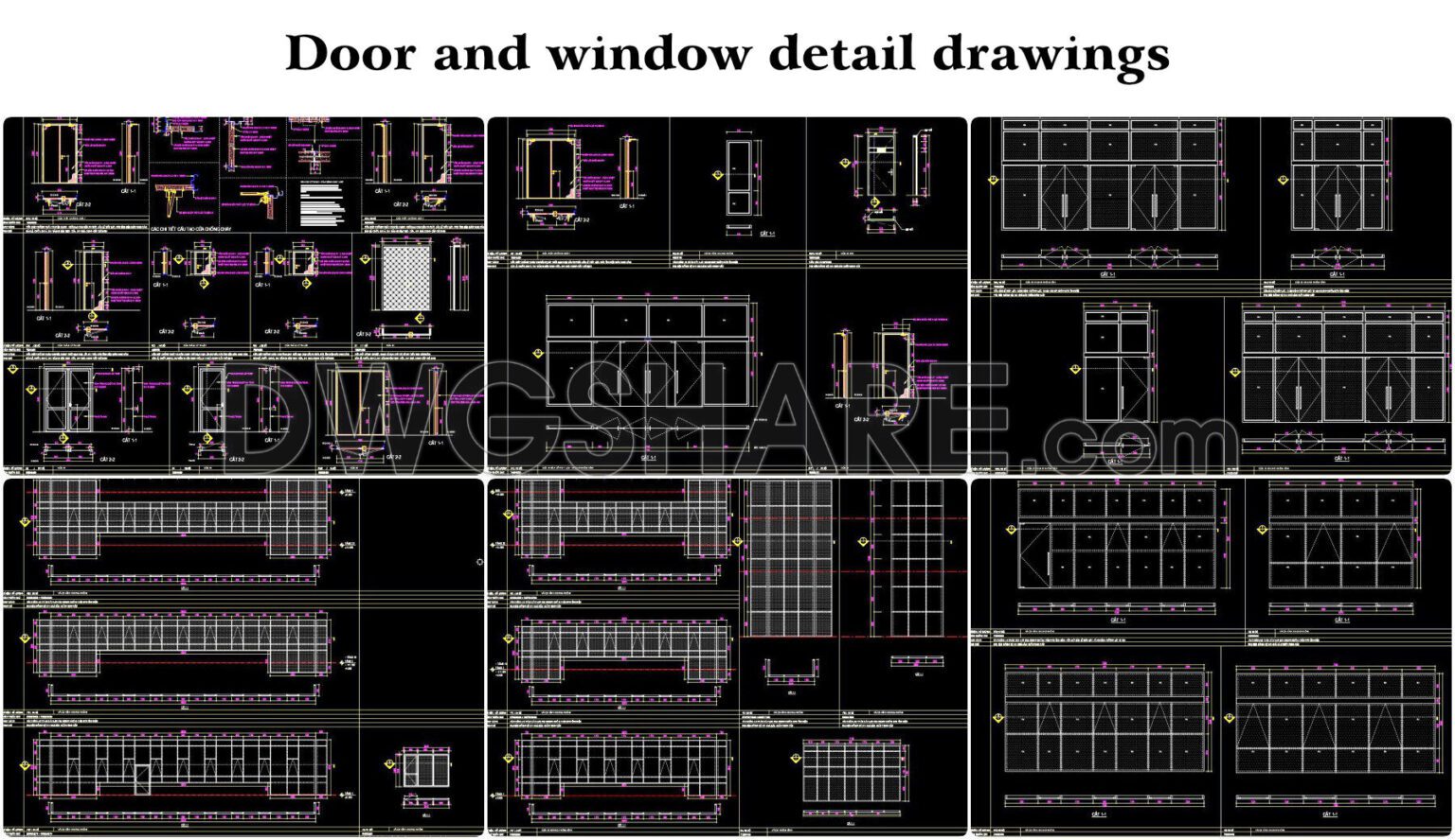 129. Free download floor finishing CAD drawings for a 3-story office ...