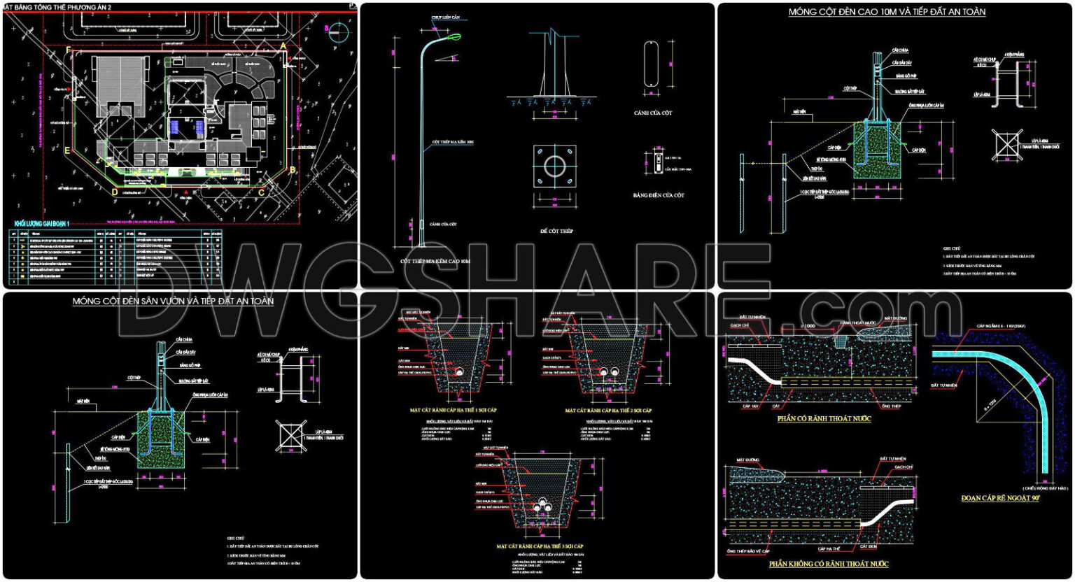 129. Free download floor finishing CAD drawings for a 3-story office ...