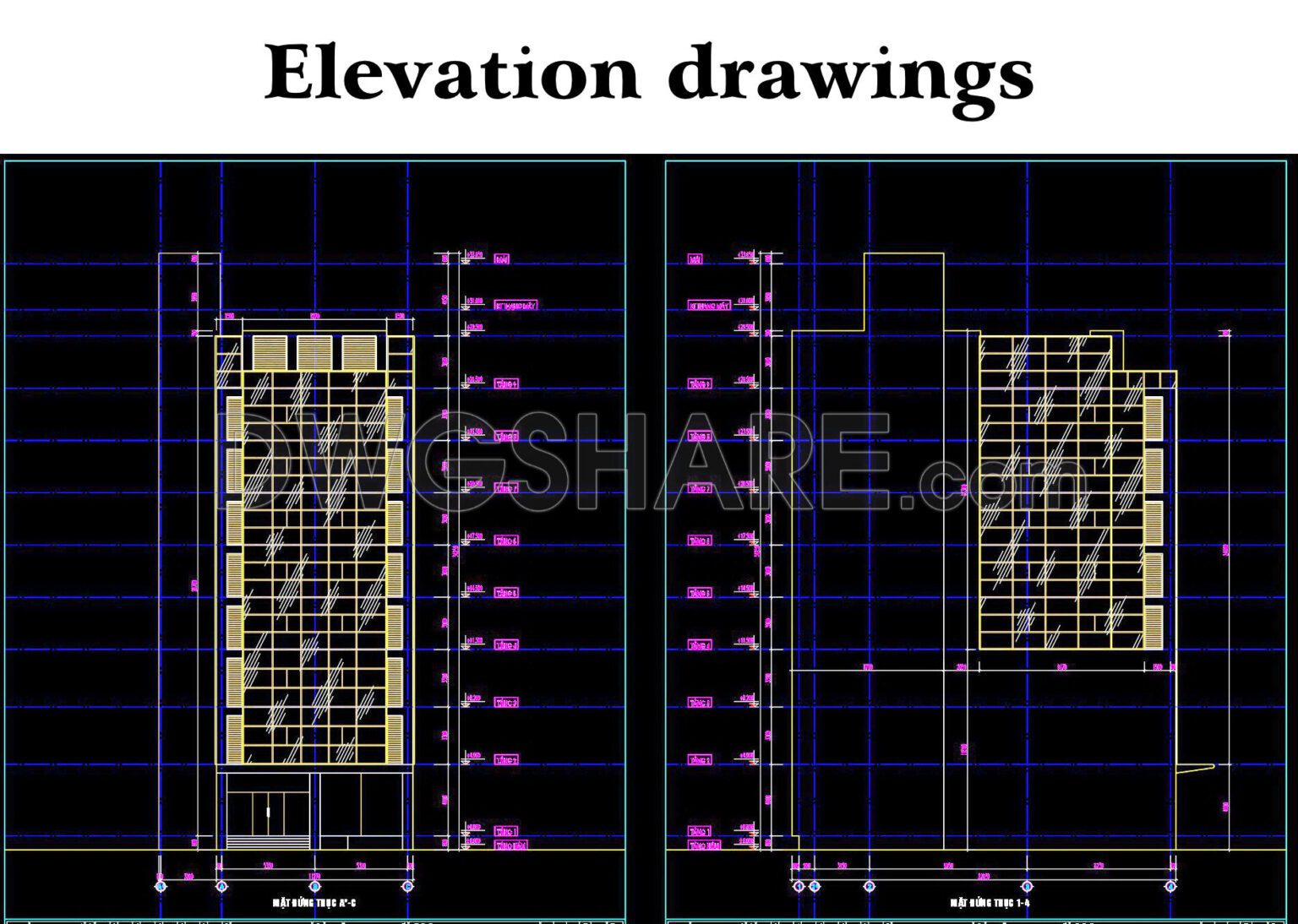 94. Free Download 6-Story Office Floor Plan CAD Drawings – Complete ...