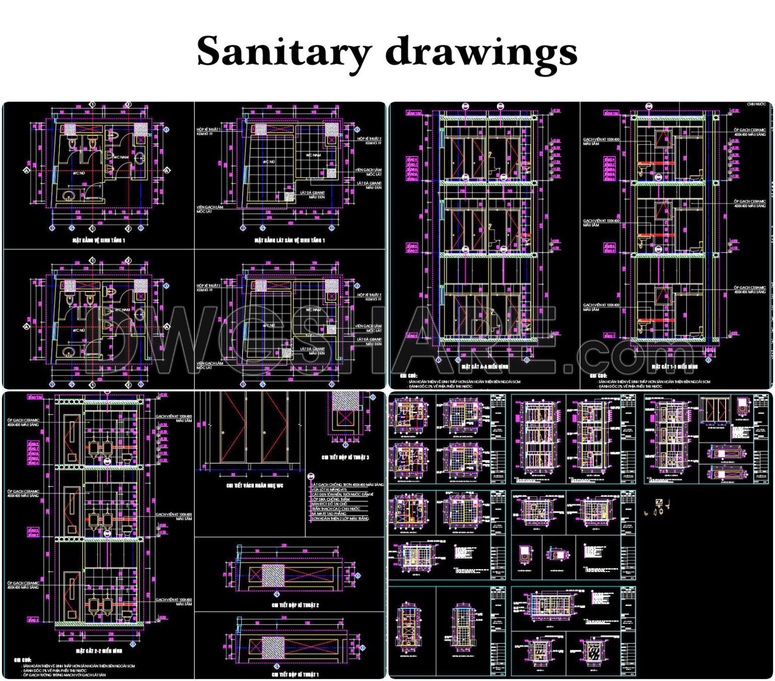 94. Free Download 6-Story Office Floor Plan CAD Drawings – Complete ...