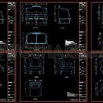100. Free Download – Lounge Chair Cad Drawing With Detailed ...