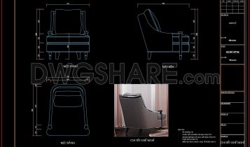 Chair Archives - Free Cad Blocks, download DWG models for architects ...
