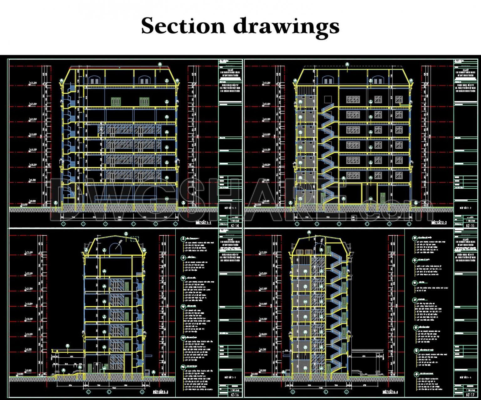 42. Free Download – CAD Floor Plan of a Medical Diagnostic Center