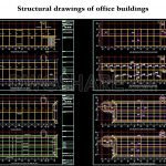 101. Structural Drawings Of Auxiliary Buildings - Free Cad Blocks ...