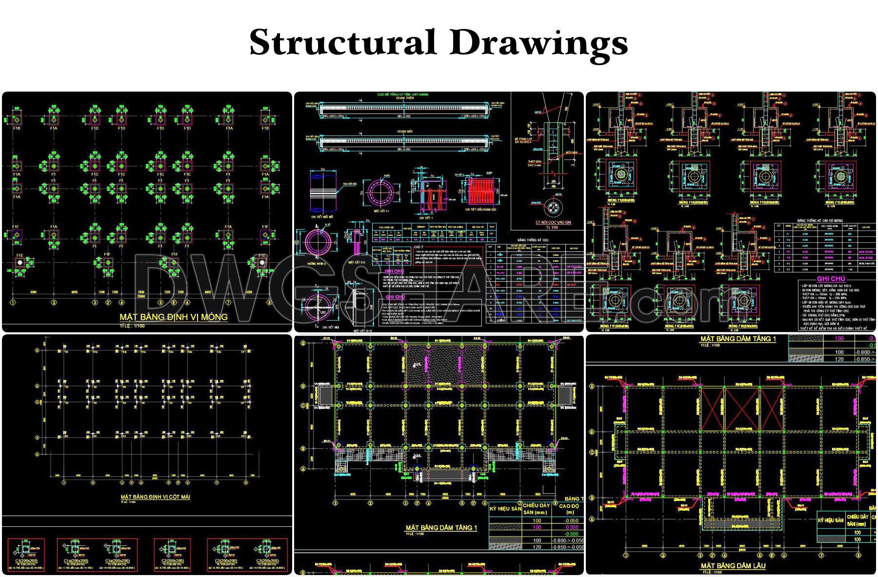 134. Free Download – Technical Floor Finishing Drawings for a 700m2 ...