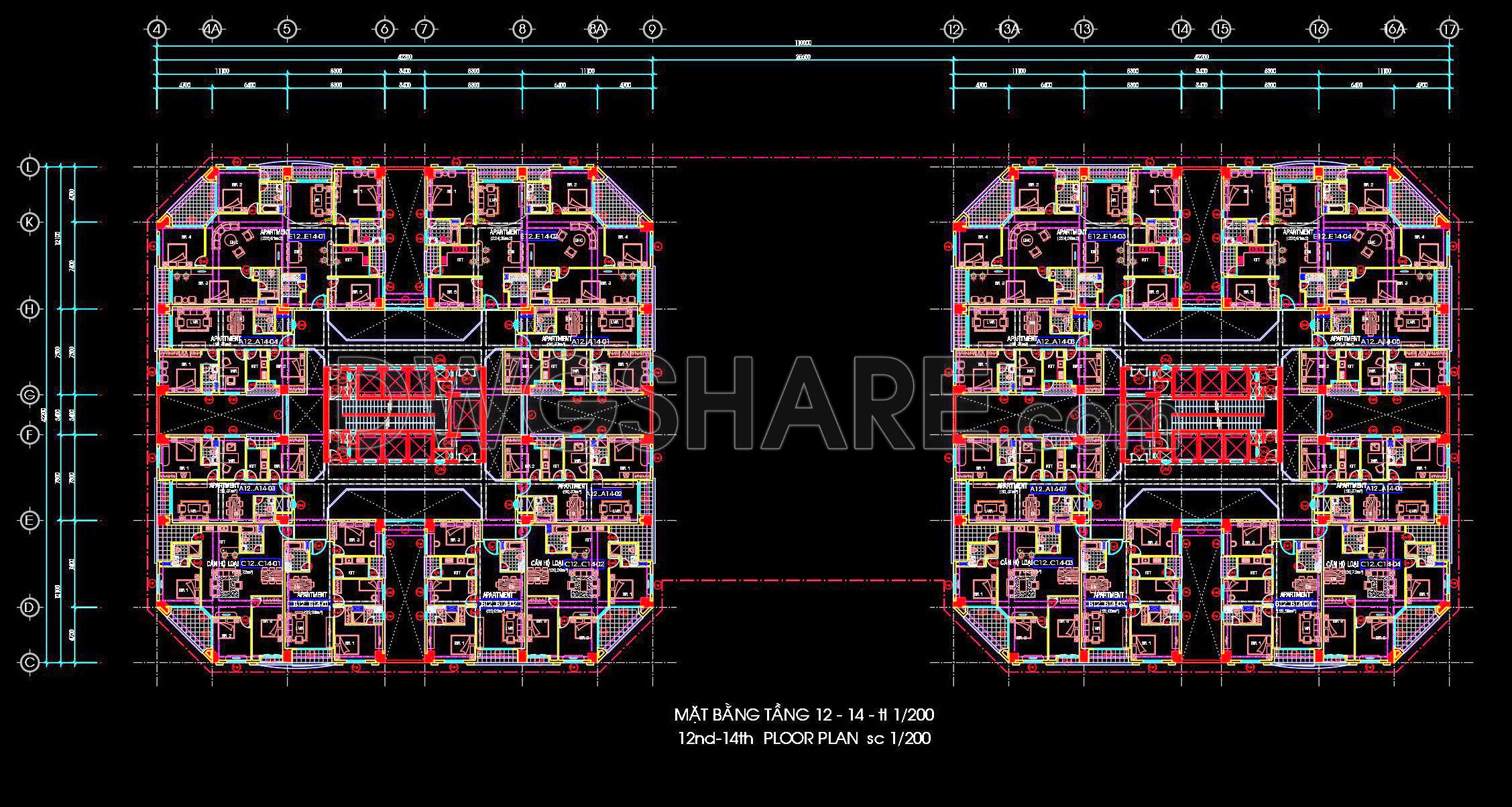 108. Free Download – Cad Drawings Of 586 Residential And Office ...