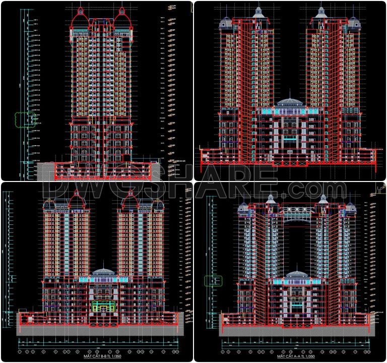 108. Free Download – CAD Drawings of 586 Residential and Office ...